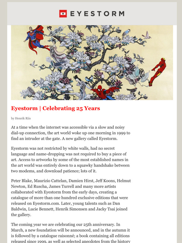 Eyestorm: Eyestorm | Celebrating 25 Years | Happy New Year! | Milled