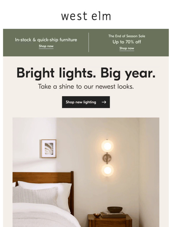 West Elm: Our newest lighting is here | Milled