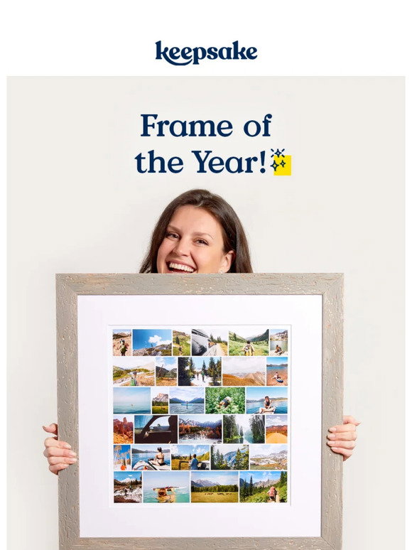 Keepsake Frames: The best way to frame your 2023! | Milled