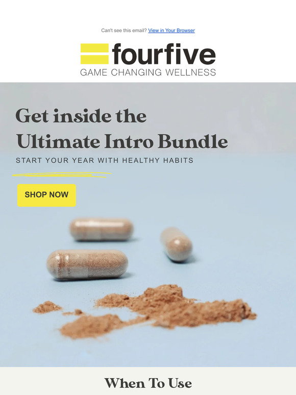 Fourfive Look Inside The Ultimate Intro Bundle Milled