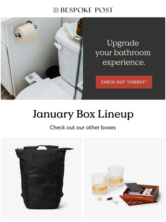 Bespoke Post: New Jan Box: A Better Bidet (For You & The Planet) | Milled