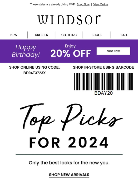 Windsor Fashions: Looks You Need: Top 10 Pieces for 2024 🏆 | Milled