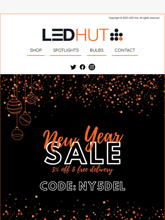 LED Hut Email Newsletters: Shop Sales, Discounts, and Coupon Codes