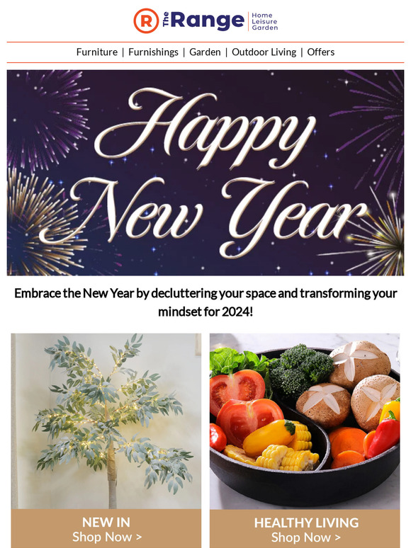 The Range: Happy New Year. start your year right by transforming your ...