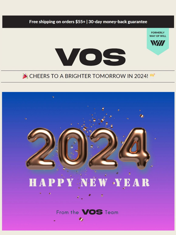 VOS Body: 🎉Cheers to a Brighter Tomorrow in 2024! 🥂 | Milled