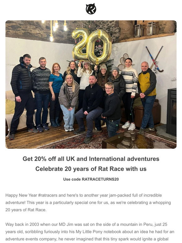 Rat Race: 20 years of Rat Race 🌎 | Milled