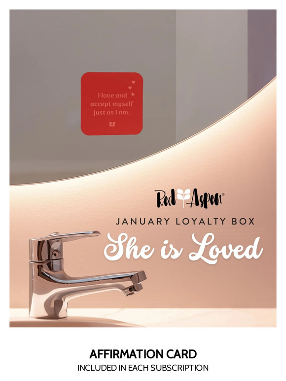 Red Aspen: It's Here! NEW January Loyalty Box | Milled