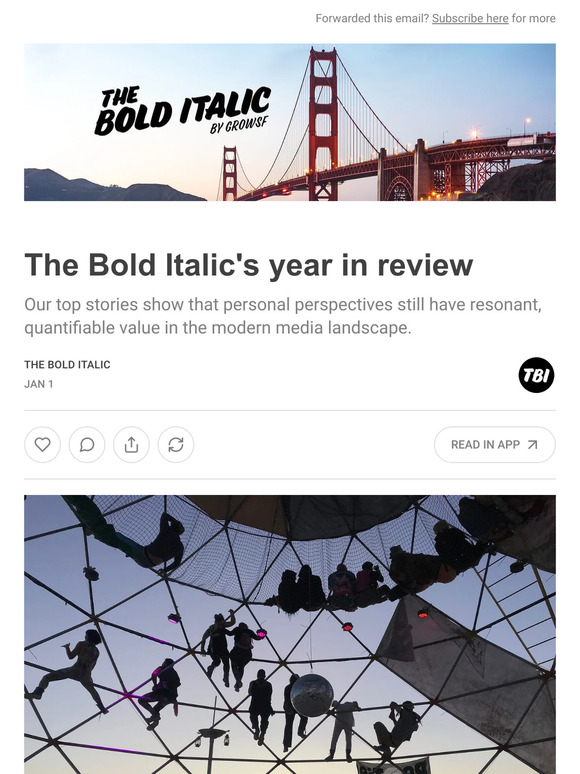 The Bold Italic: The Bold Italic's year in review | Milled