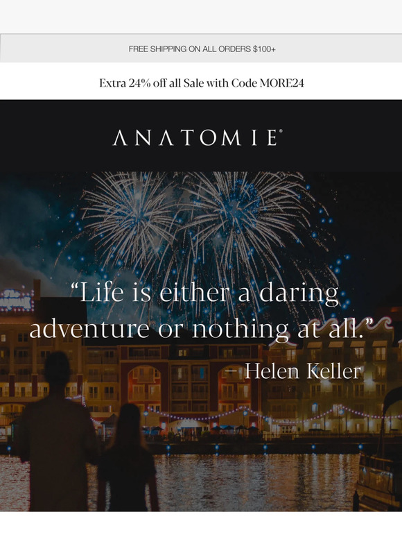 Anatomie: Celebrate 2024 with Extra 24% off Sale | Milled