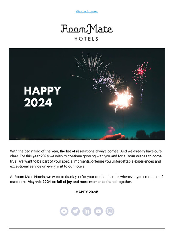 Room Mate: Thank you and Happy 2024! | Milled
