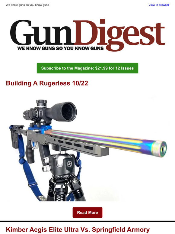 gundigeststore.com: How To Build A Custom 10/22 | Modifying Your Carry ...