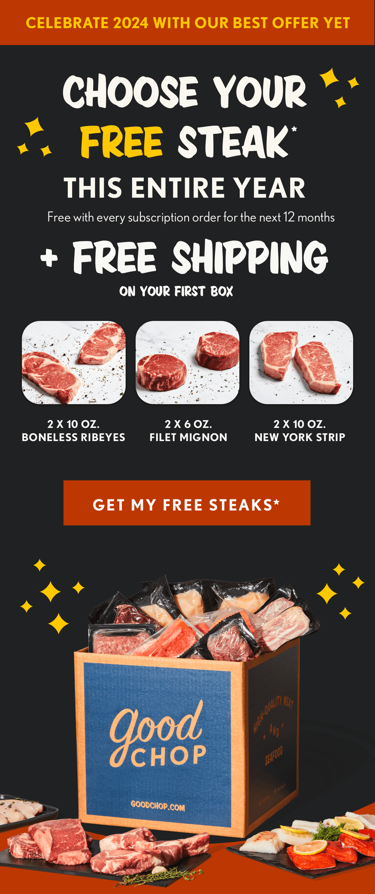 Good Chop: Choose Your FREE Steak 🥩 | Milled