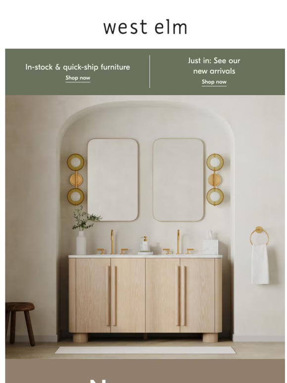 West Elm: Experience our one-step bathroom makeover | Milled