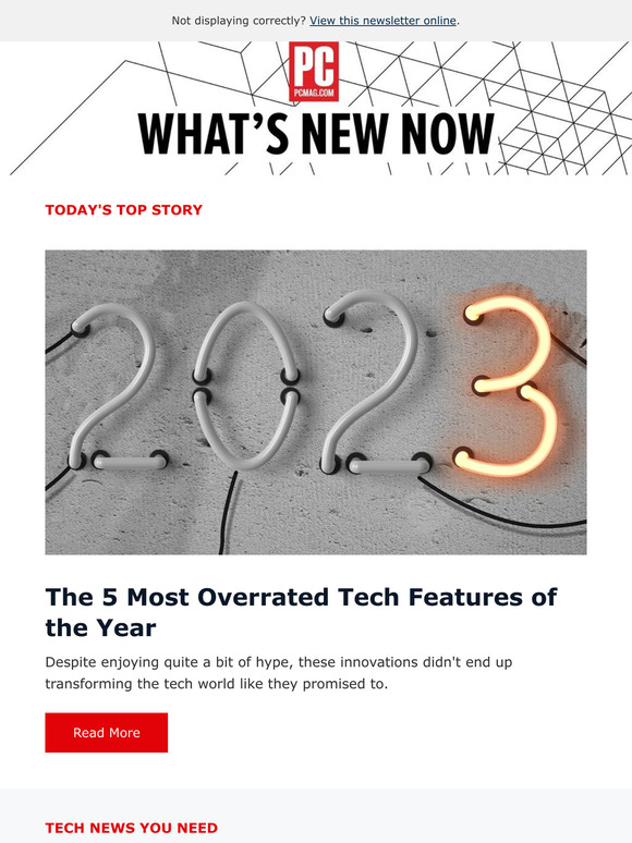 PCMag: 5 Most Overrated Technologies / Clean Your Keyboard the Right ...