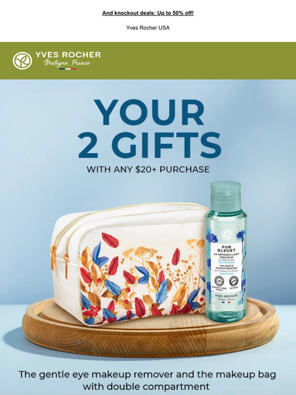 Yves Rocher: Gift alert 🚨 Claim it here | Milled