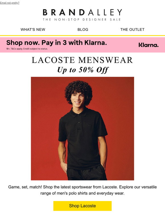 BrandAlley: Lacoste returns with refreshed icons for 2024 | Milled