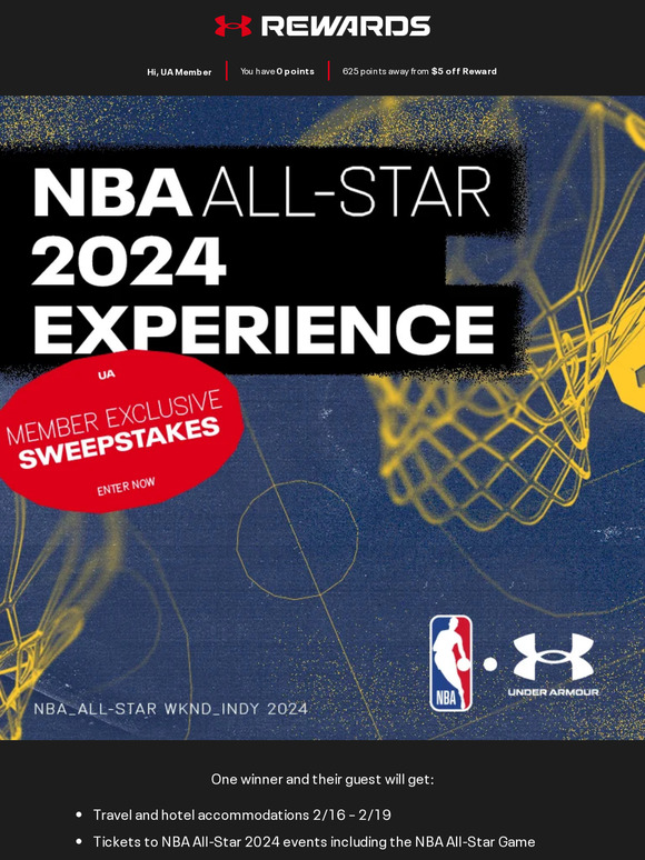 Under Armour: Enter the NBA All-Star 2024 sweeps | Milled