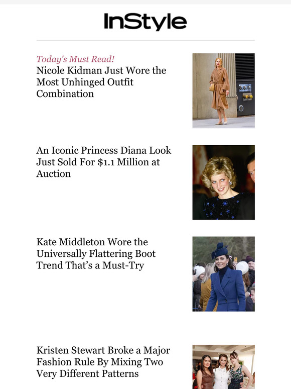 InStyle: Nicole Kidman wore the most unhinged outfit | Milled