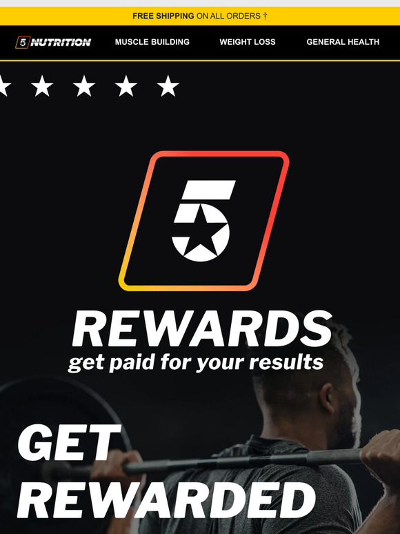 5 Star Nutrition: ANNOUNCING: 5 Star Rewards is HERE | Milled