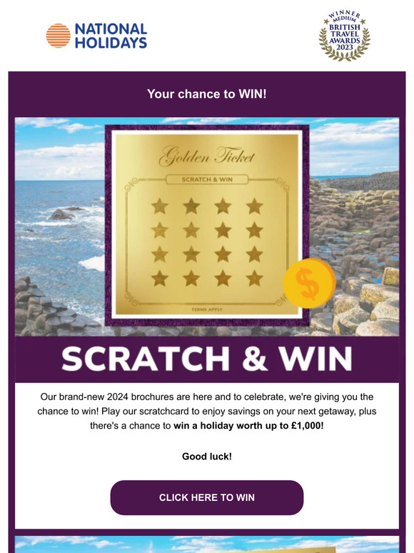 National Holidays: Your chance to win! | Milled