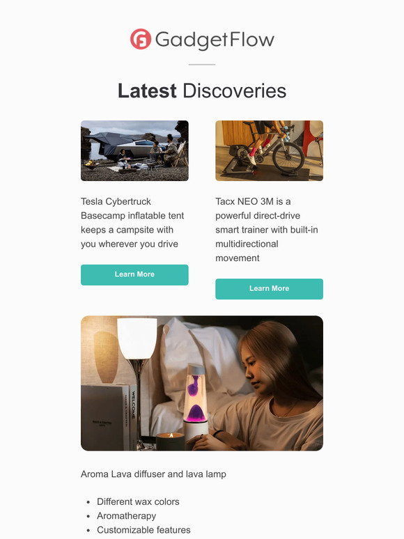 Gadget Flow: Take your campsite on the road with the Tesla Cybertruck ...