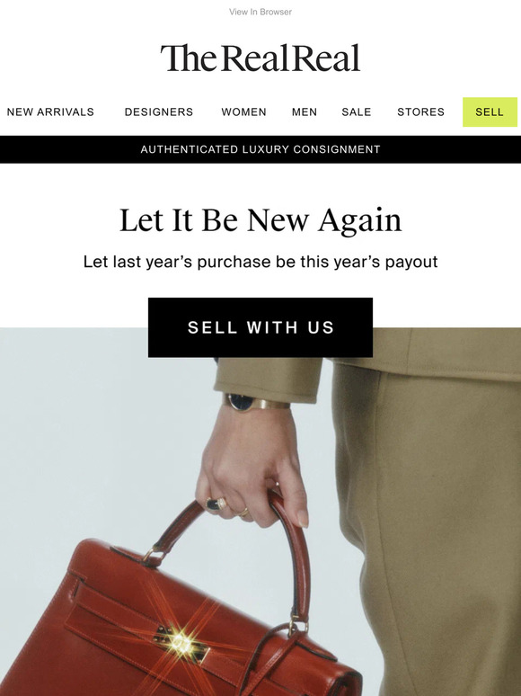 The RealReal: Let it be new again | Milled