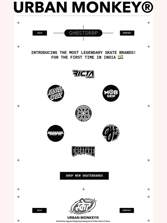 Urban Monkey: World's Most Iconic Skate Brands Are Here!🛹🔝 | Milled