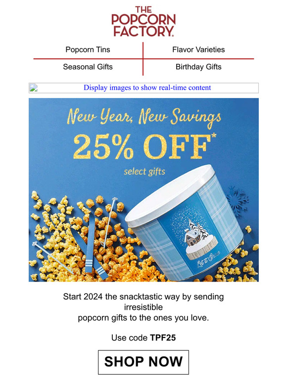 The Popcorn Factory: Take 25% off and dance for joy 🕺 | Milled