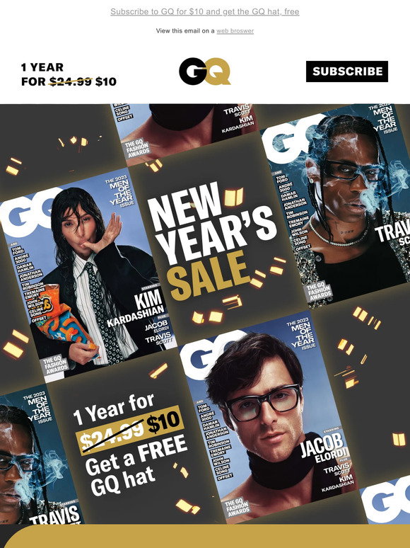 GQ: Limited Time Offer: Subscribe to GQ Magazine for only $10 | Milled