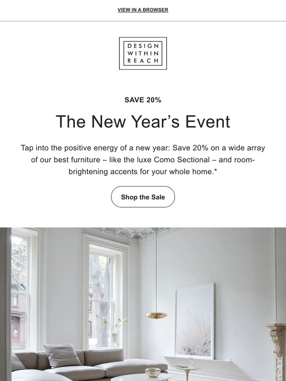 Design Within Reach Email Newsletters: Shop Sales, Discounts, and ...