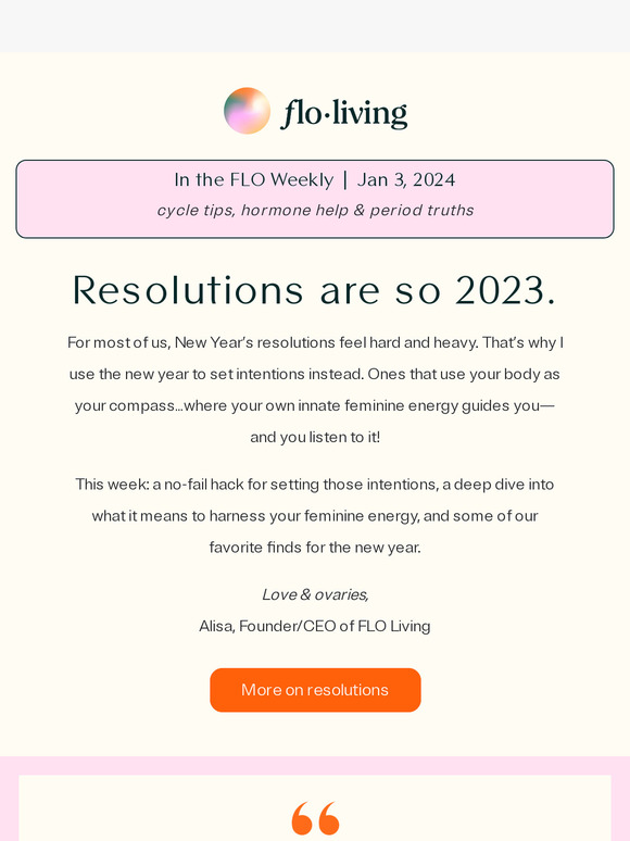 FLO Living: The secret to making changes that stick. | Milled