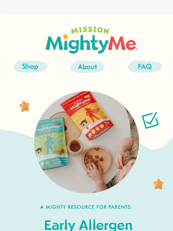 Mission MightyMe: Your Early Allergen Introduction Checklist! 🥜 | Milled
