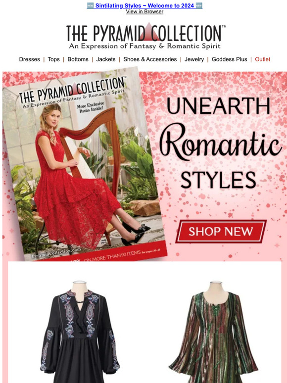 Pyramid Collection: Celebrate 2024 ~ New Arrivals. New Styles. Shop Now ...