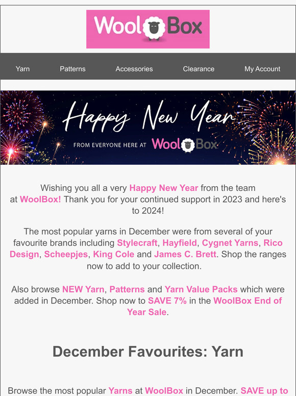 WoolBox: WoolBox December Favourites: NEW Yarns, Patterns and Value ...
