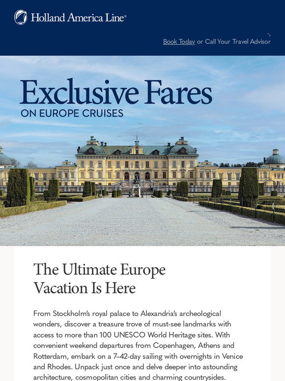 Holland America Line: Discover Pompei & More + Private Fares From $79 ...