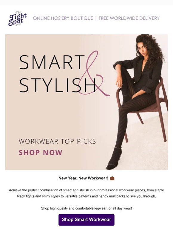 The Tight Spot: Stylish Hosiery Workwear Edit for 2024! 💼 | Milled