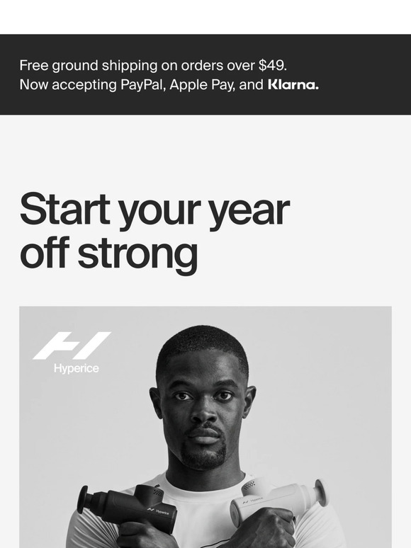 Hyperice: Make 2024 count. | Milled