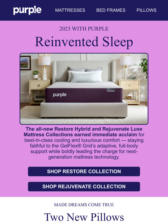 Purple: 2023 Wrapped: The Year of Our Dreams | Milled