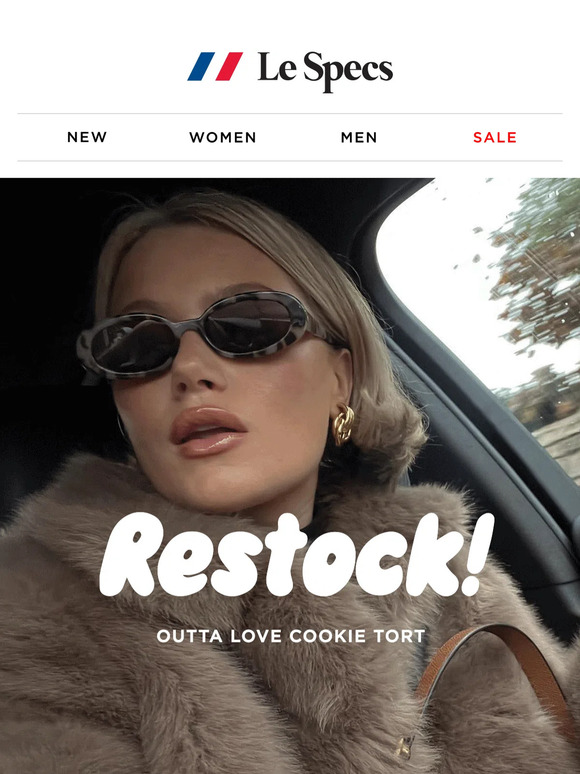Le Specs: Outta Love Cookie Tort is back 🚨 | Milled