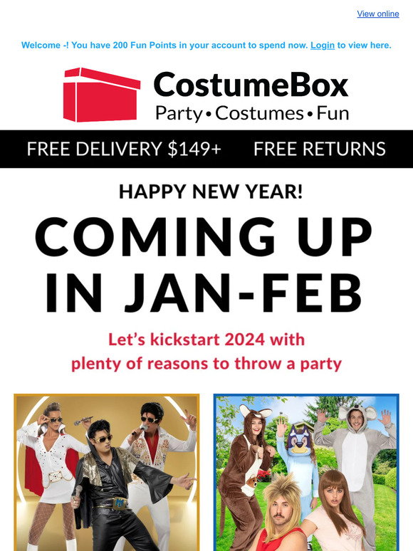 CostumeBox: 🎉 2024's Calendar of Fun: Mark Your Dates! | Milled
