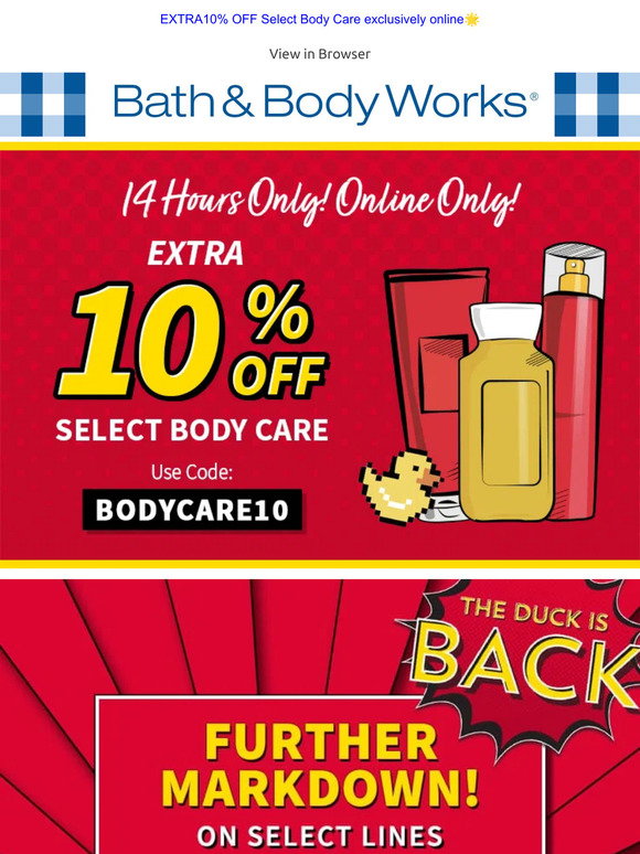 Bath & Body Works: 🌟FLASH SALE? 14 Hours ONLY? Let's gooooo🏃‍♀️ | Milled