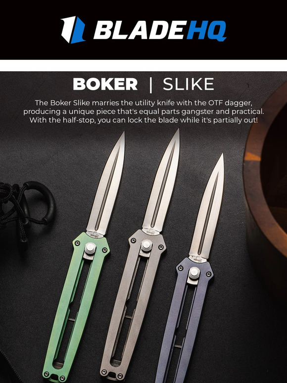 Blade HQ: New OTF arrivals from Boker now available! | Milled