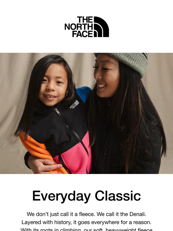 The North Face: The Denali: An iconic fleece for the whole family. | Milled