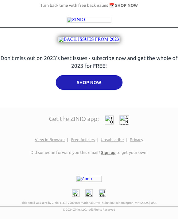 Zinio: Subscribe now & get all of 2023 FREE 📅 | Milled
