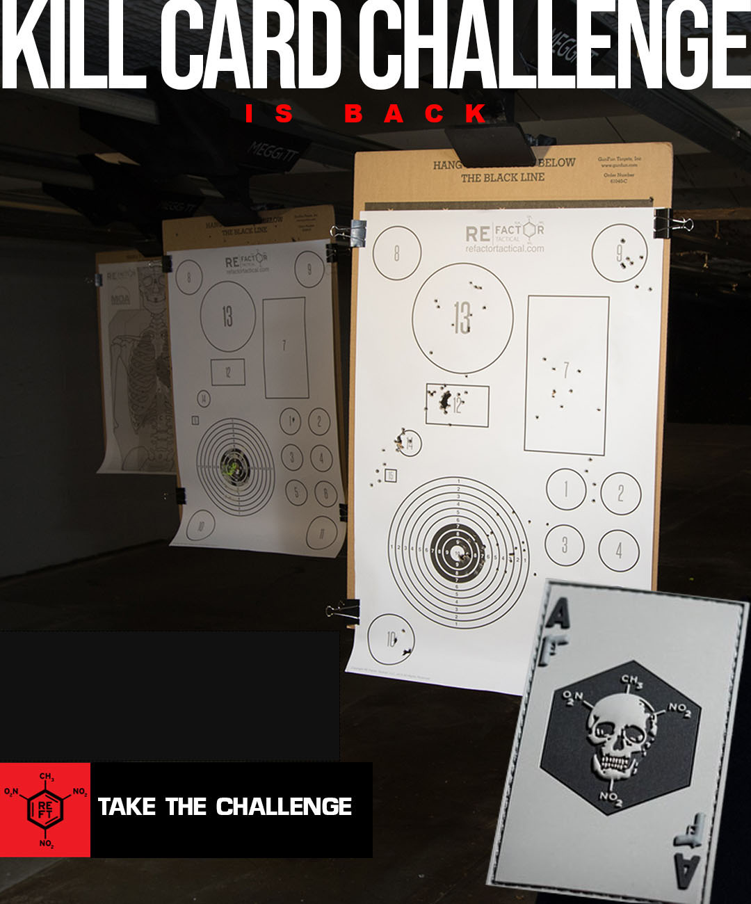 RE Factor Tactical: 2024 - Kill Card Challenge | Milled