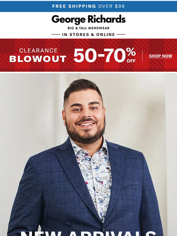 George Richards: Look your best with our new smart casuals! | Milled