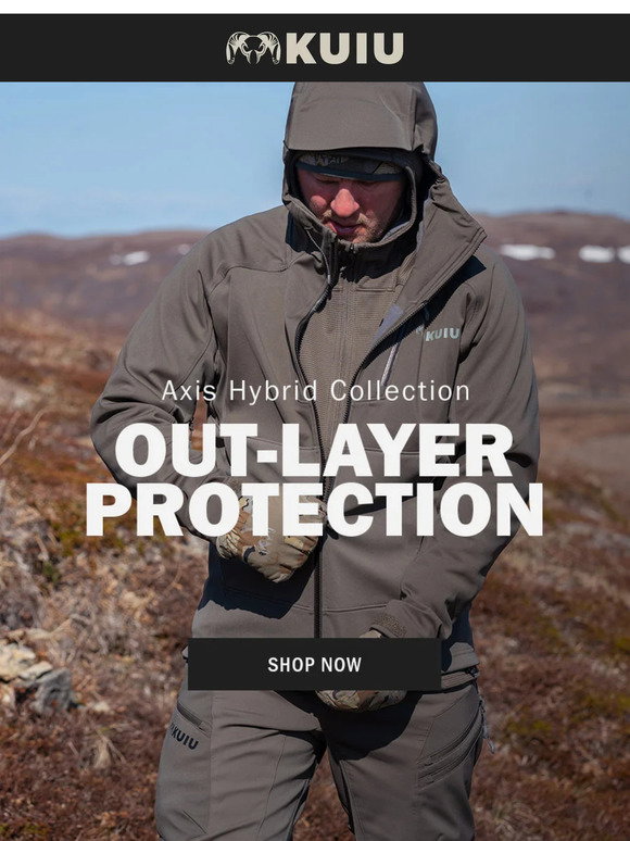 KUIU: Axis Series: A Level Up Over Standard Outer-Layer Protection | Milled