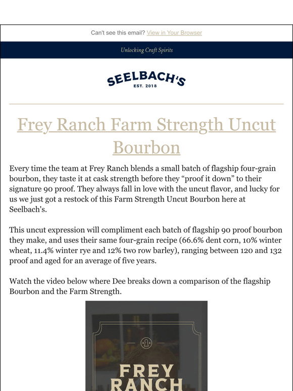 Seelbachs: Frey Ranch Farm Strength Returns | Milled
