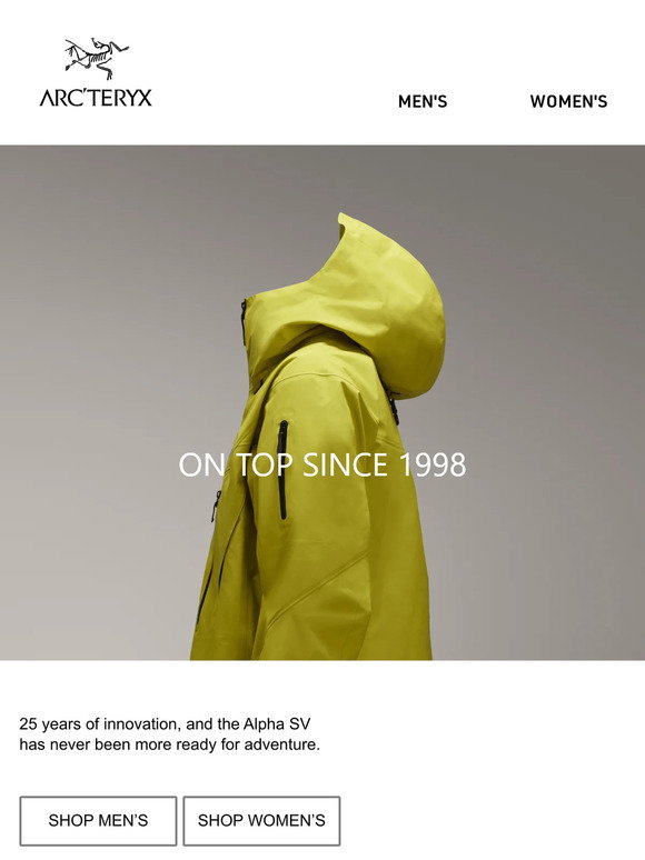 Arc'teryx: The Alpha SV Jacket, Redesigned | Milled