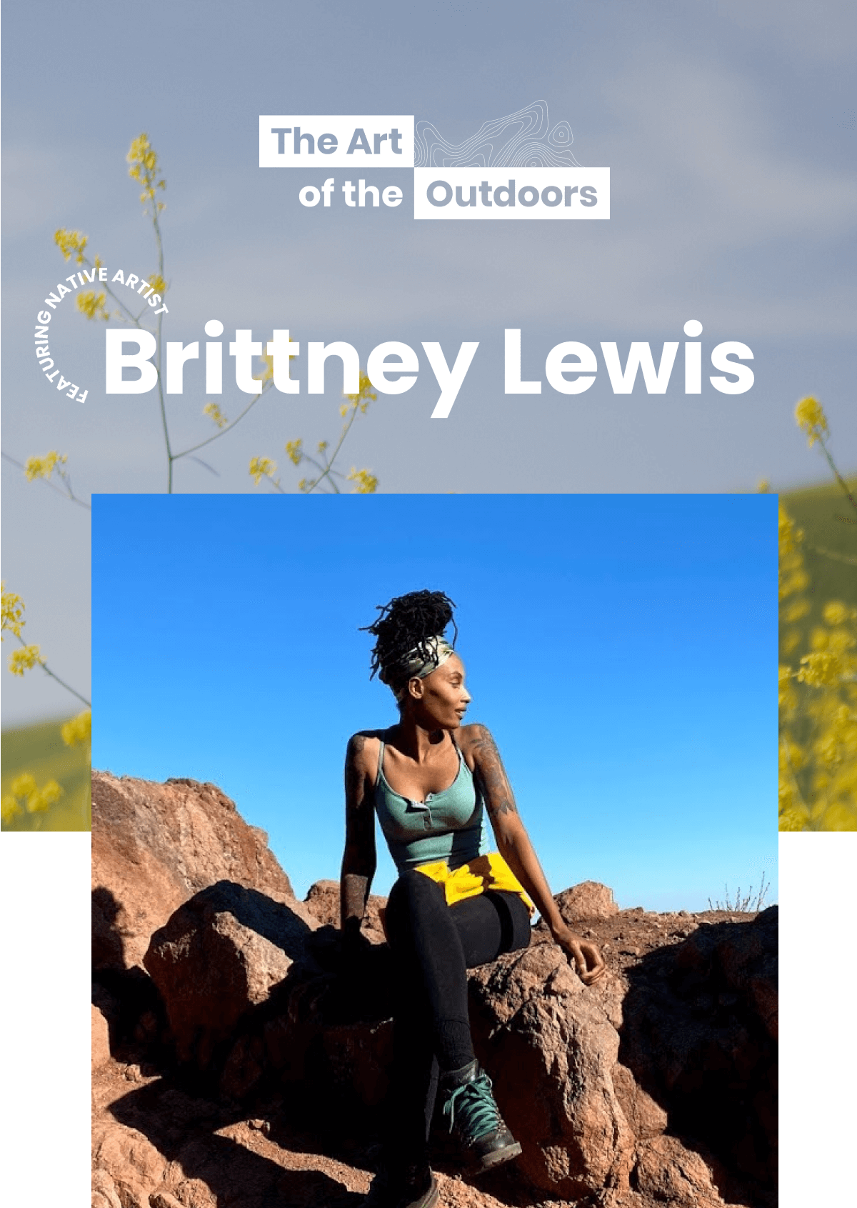 SmartWool: Brittney Lewis brings her art back to Smartwool. | Milled